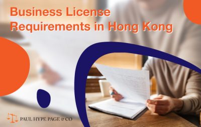 Business license requirements in Hong Kong